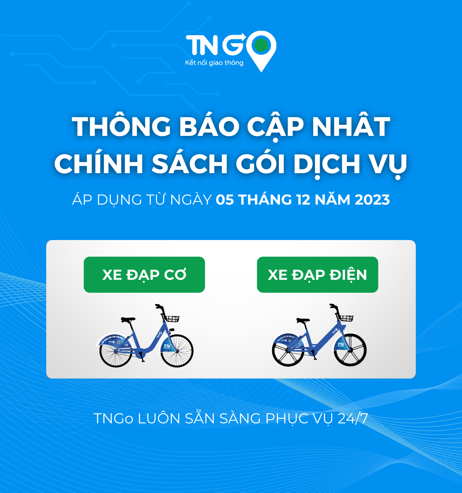 THÔNG BÁO: CẬP NHẬT CHÍNH SÁCH GÓI DỊCH VỤ - ÁP DỤNG TỪ NGÀY 05/12/2023 ...